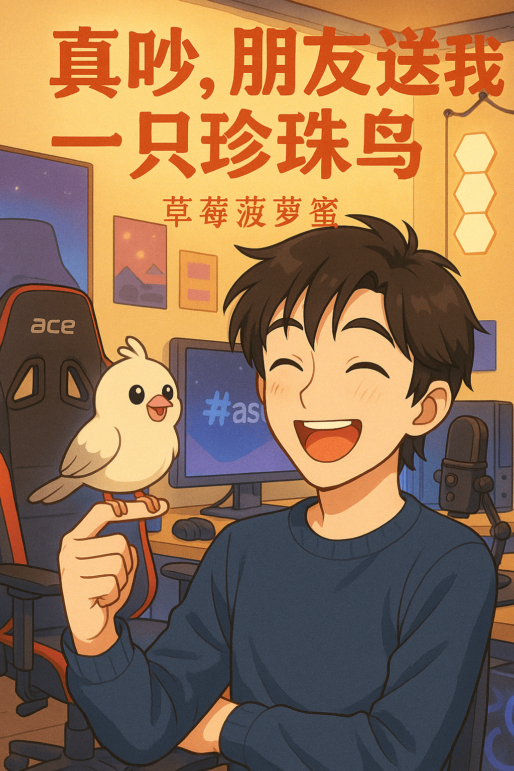 It’s So Noisy, A Friend Gave Me a Pearl Bird - Panda Translations